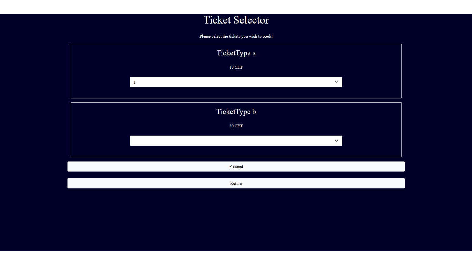 Code Sample | TICKETINO Developer